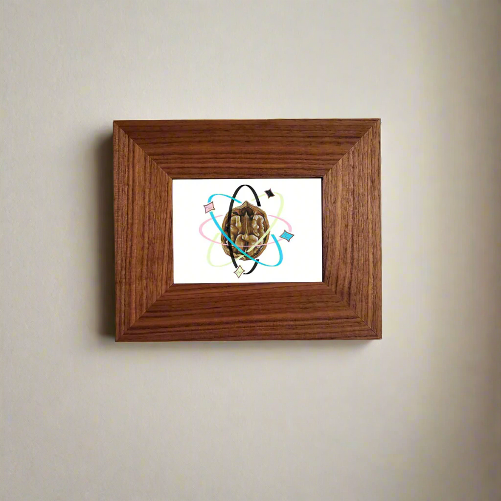 Mid-Century Modern Frames – Atomic Walnut